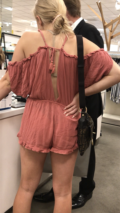 See Through Pawg In Rose Color Summer Dress Forum