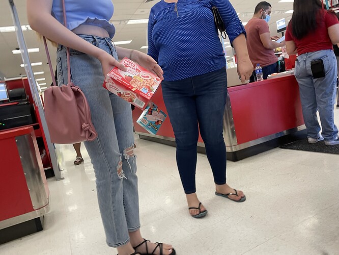 [first post] Nice tight booty at target - Tight Jeans - Forum