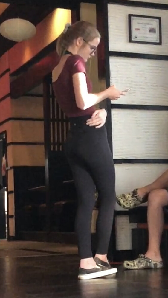 Nerdy t33n Waiting in Lovely leggings - Spandex, Leggings & Yoga Pants ...