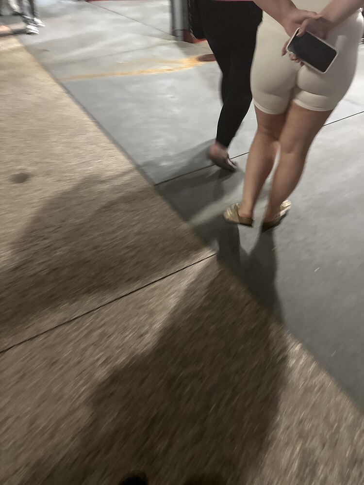 Nice dumpy with a wedgie in white biker shorts (OC) - Short Shorts ...
