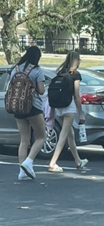 Busted by cheeky college friends - Short Shorts & Volleyball - Forum