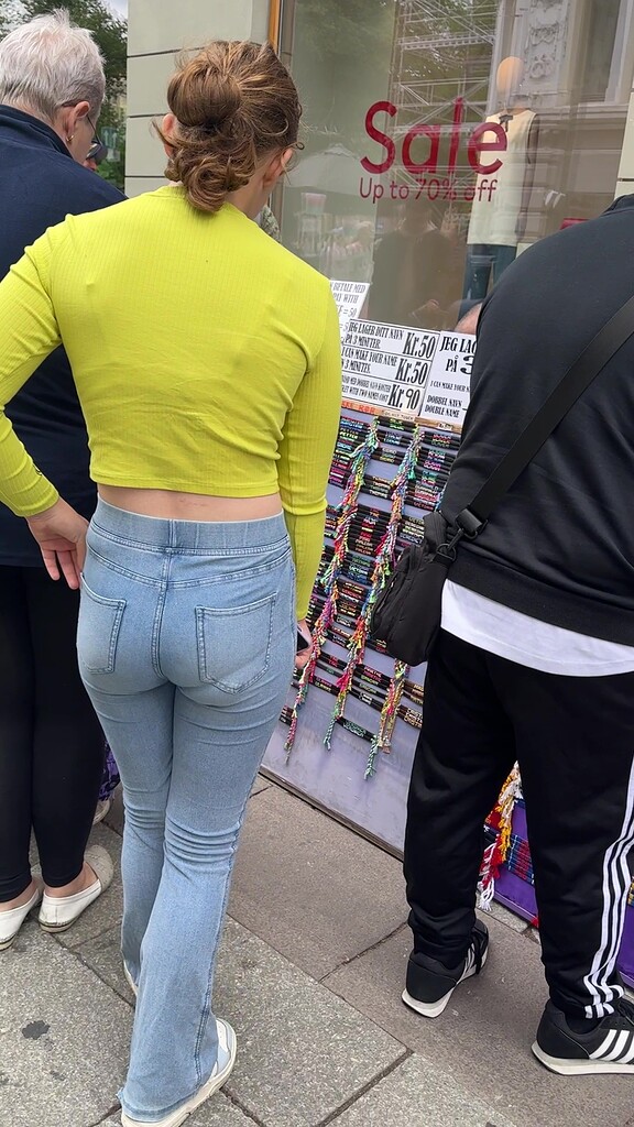 Tight Jeans On The Street Of Oslo Tight Jeans Forum
