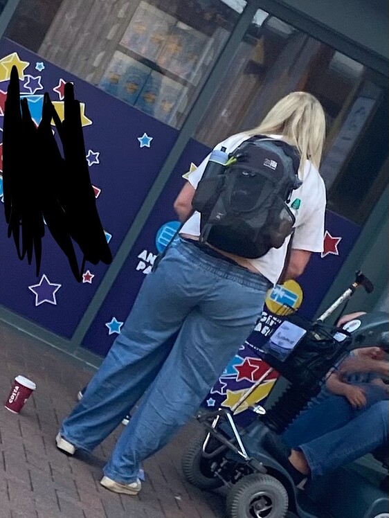 Co-worker VTL, Fat ass in a see through skirt - Spandex, Leggings ...