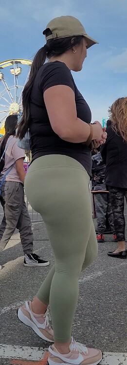 And there she was.. PAWG looking for the attention she definitely got at the carnival. She had a ...