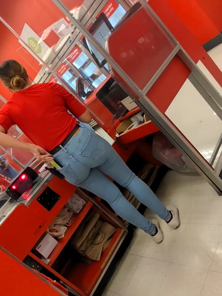 Target cashier with booty in tight jeans - Tight Jeans - Forum