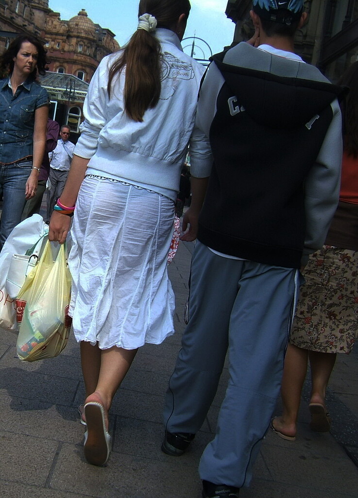 Transparent See-Thru Summer Skirts and Pants - Bare Asses in Thongs - ass - Forum