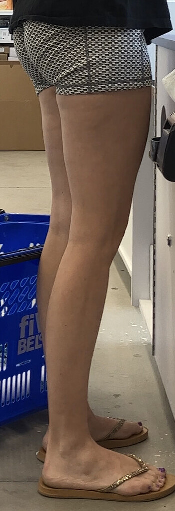 Bend Over Shorts Leggings And A Practice Moose Knuckle Spandex 1622