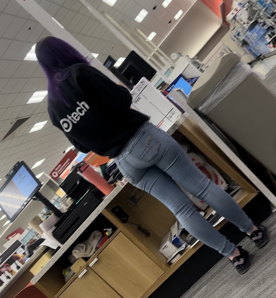 Goth Target Worker with a perfect tight ass - Tight Jeans - Forum