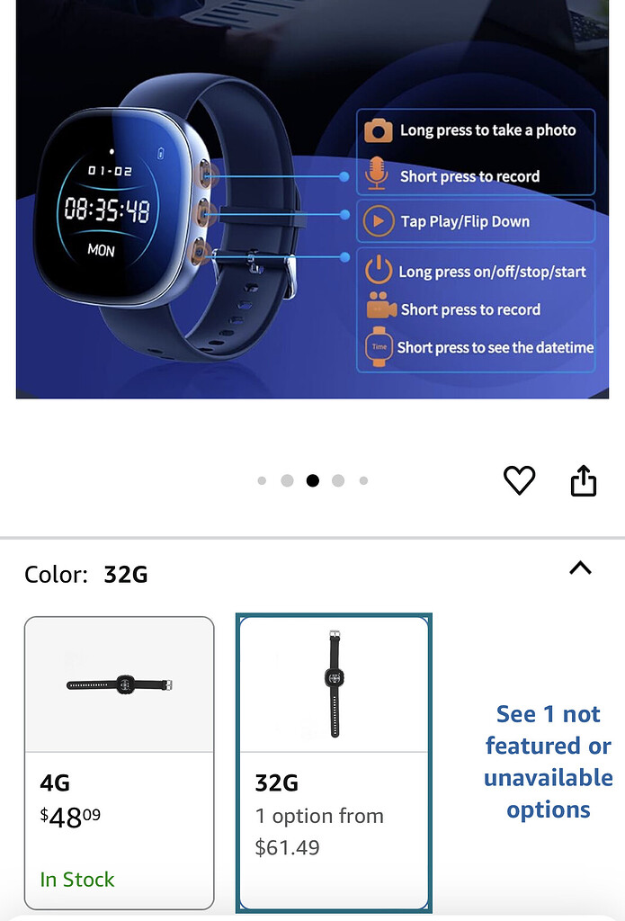 Camera/Video watch that I bought - Equipment, Shooting Techniques ...