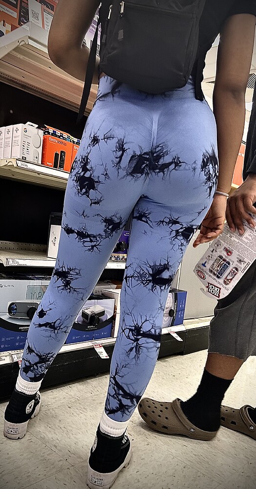 Slim Thick Ebony In Nut Buster Leggings😈 - Spandex, Leggings & Yoga ...