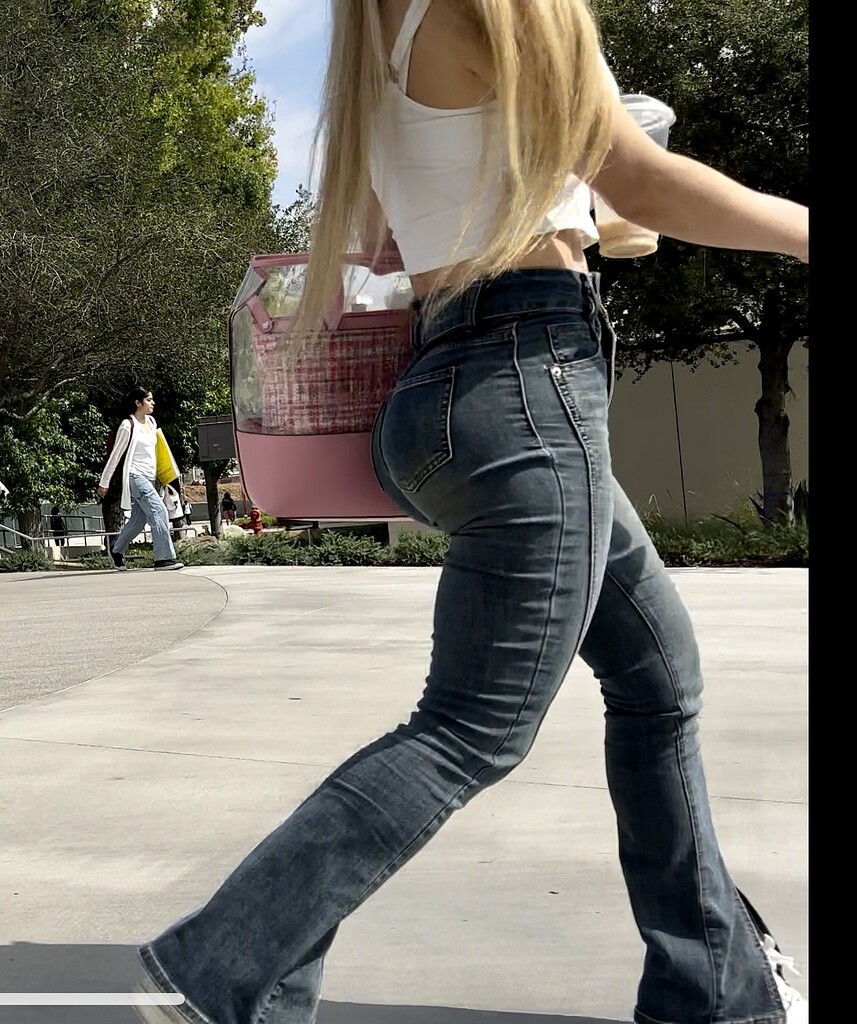 Incredible skinny asian with bbl pt2 - Tight Jeans - Forum