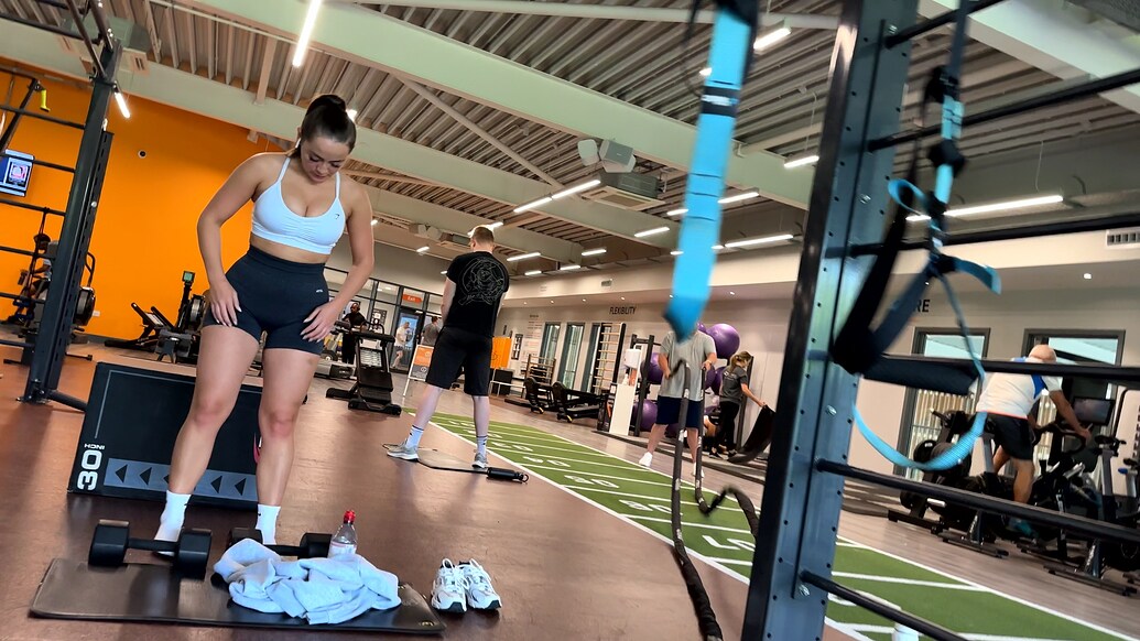 Here's a sample of my gym caps, enjoy! - Spandex, Leggings & Yoga Pants ...