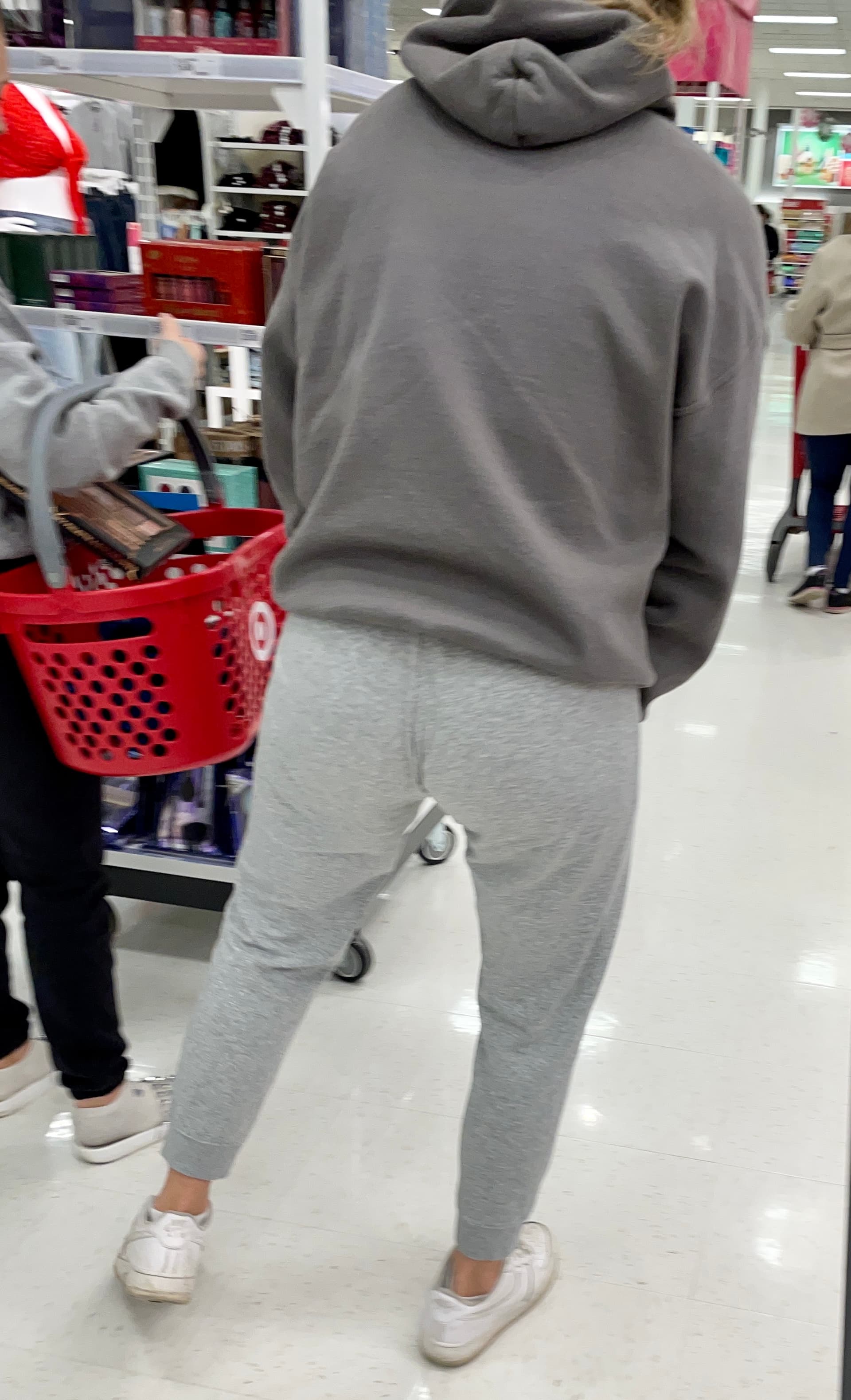 Fixing her loose panties - Spandex, Leggings & Yoga Pants - Forum