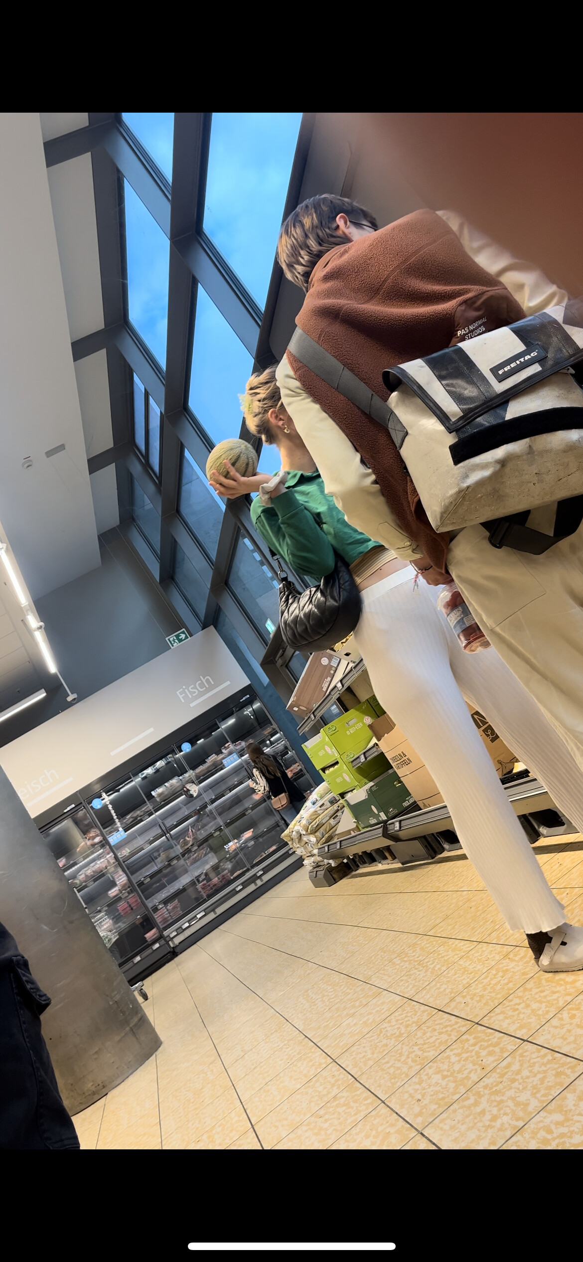 My first post: sheer white pants see through sqatting (faceshots ...