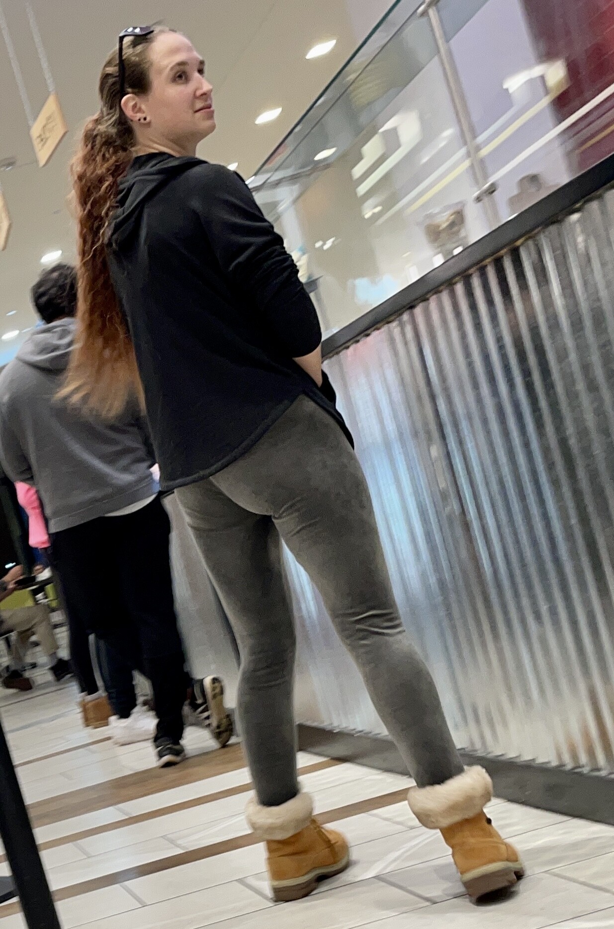 Taught Redhead W Style Spandex Leggings And Yoga Pants Forum
