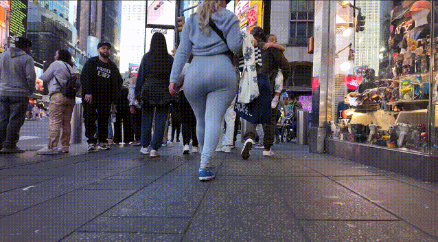 Big Ass Blonde Latina With Her Bf рџ Oc Spandex Leggings Yoga Pants