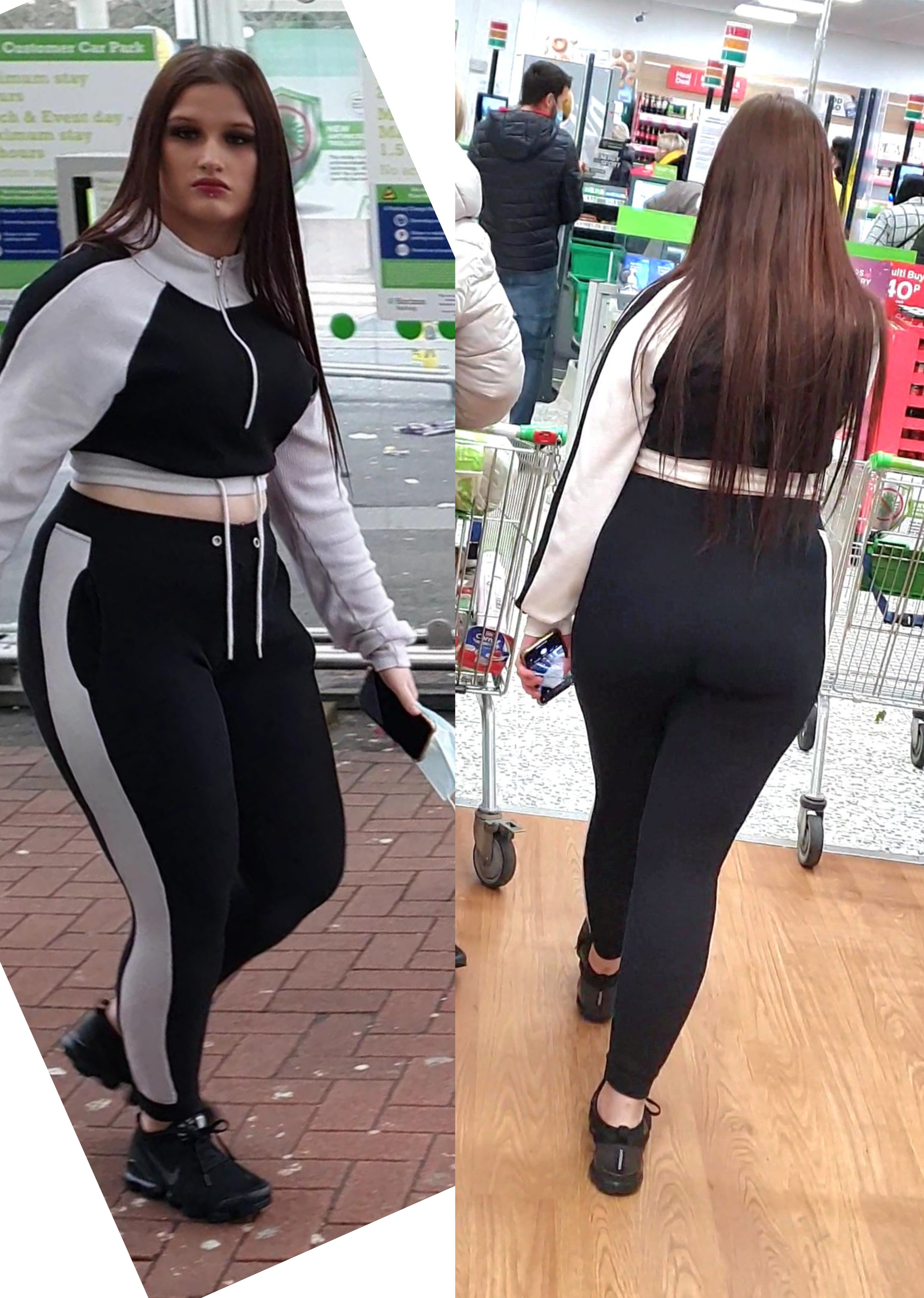PAWG chav shopping with mother - Spandex, Leggings & Yoga Pants - Forum