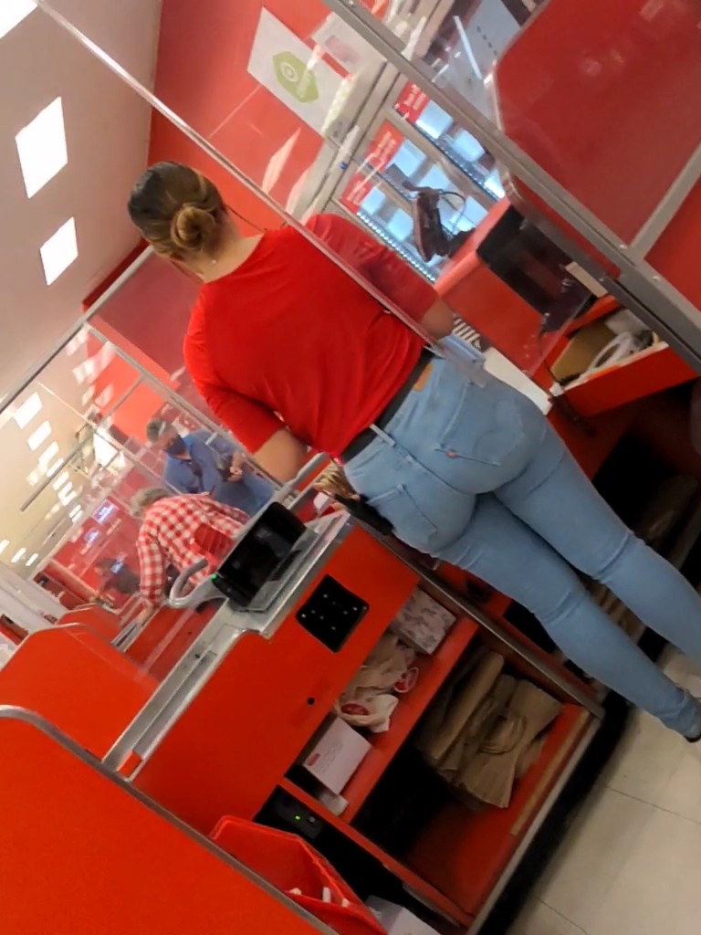 Target cashier with booty in tight jeans - Tight Jeans - Forum
