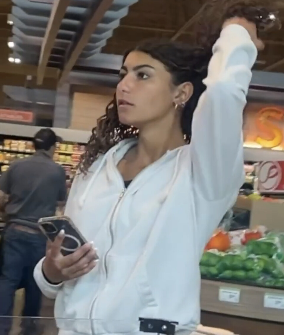 The Tightest Body On This Sexy Curly Haired Slut Vid Spandex
