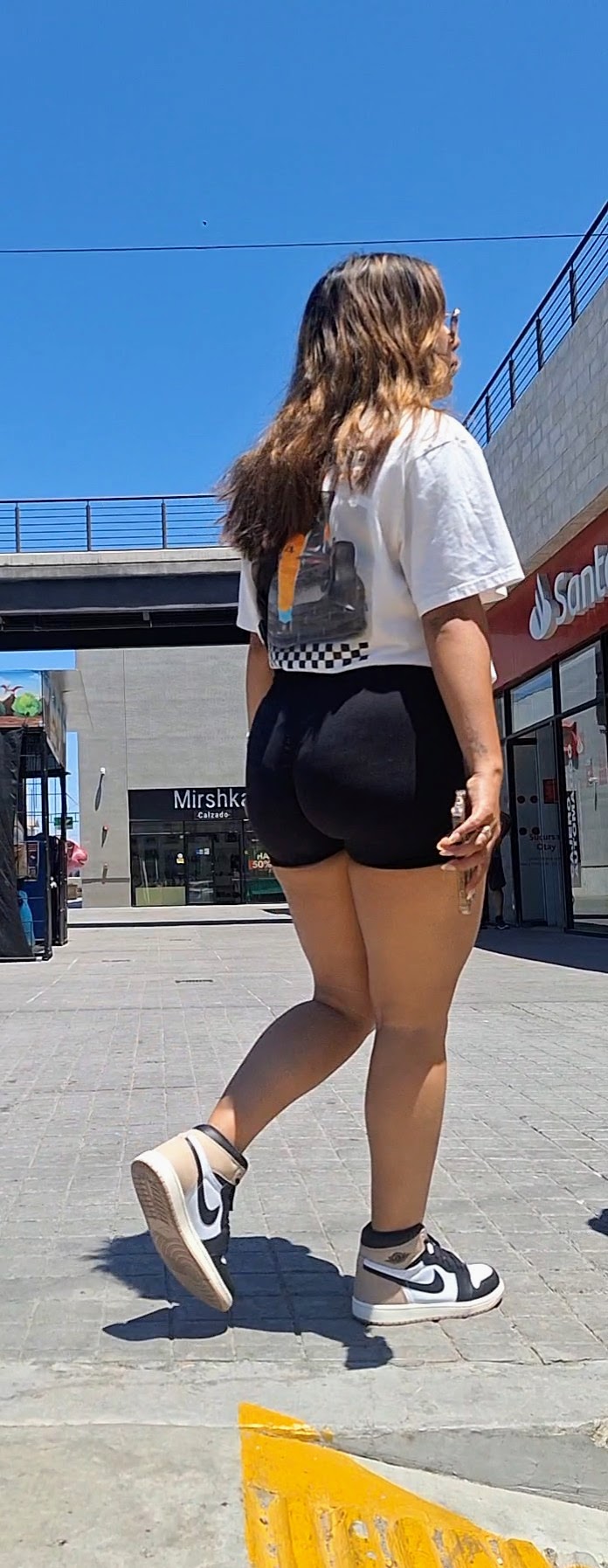 Brunette With Thick Legs In Tight Shorts Vpl [oc] Short Shorts