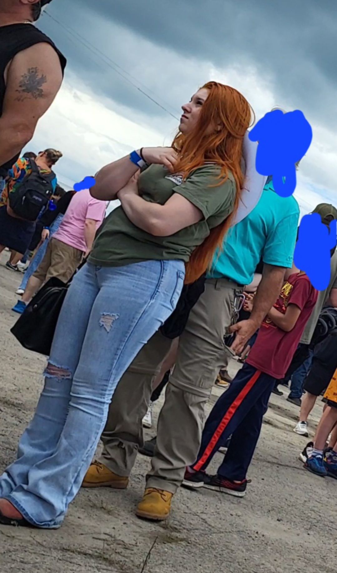 Beautiful Redhead Cowgirl Tight Jeans Faceshoot Tight Jeans Forum