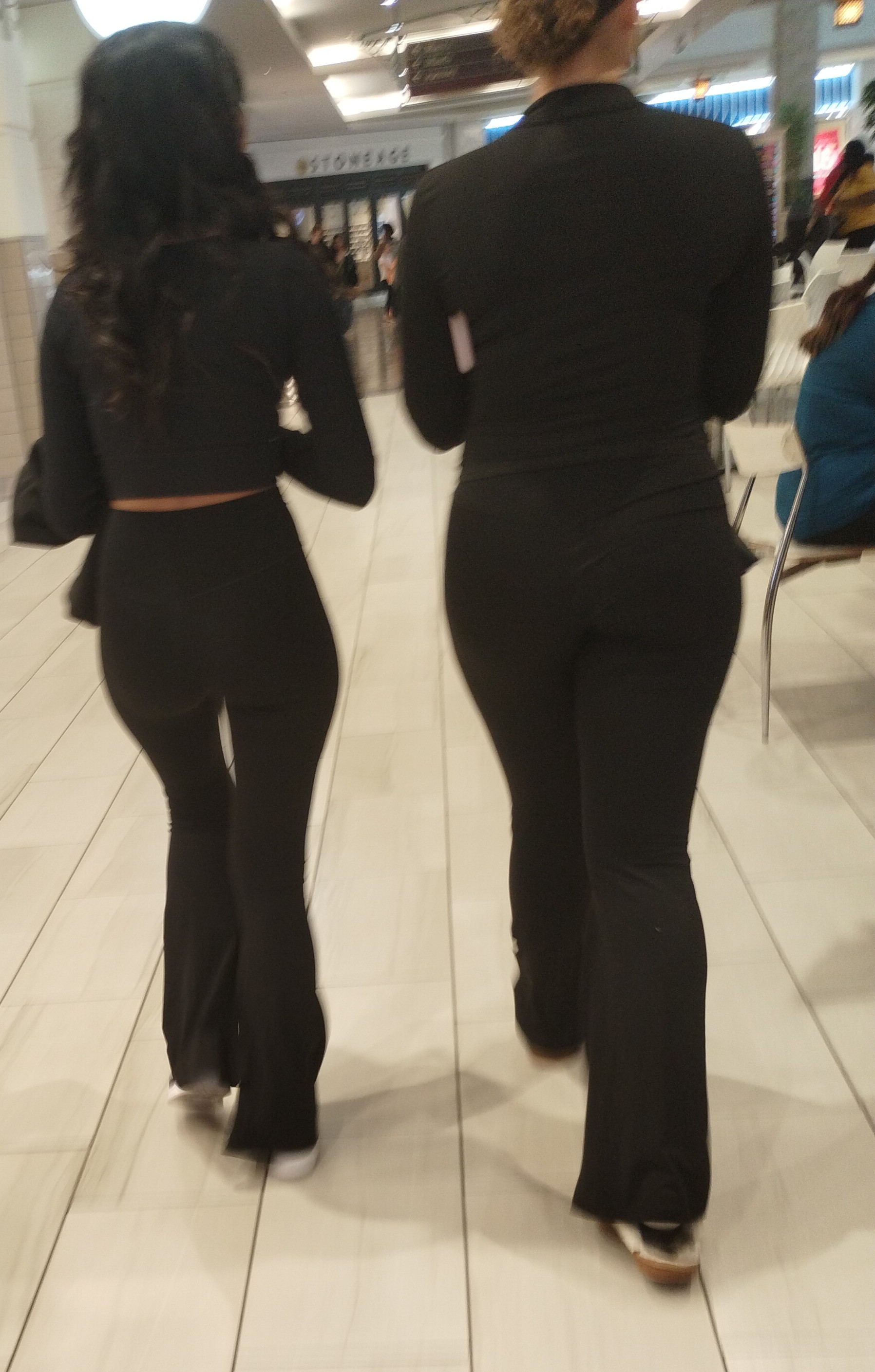 Two sets of "twofers"( two girls together, matching) - Spandex ...