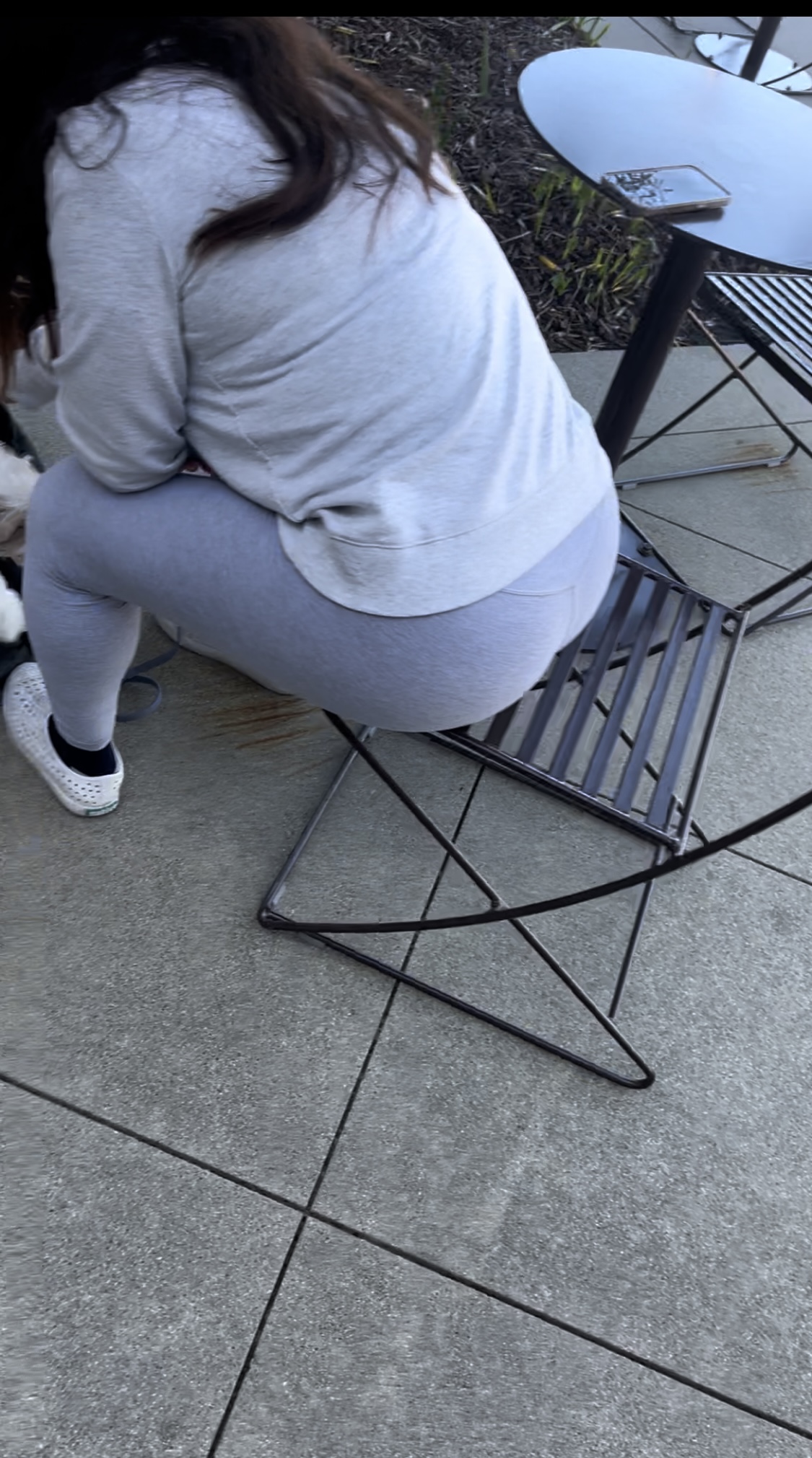 Huge Nut Buster Booty In Grey Leggings Oc 💎 Spandex Leggings And Yoga