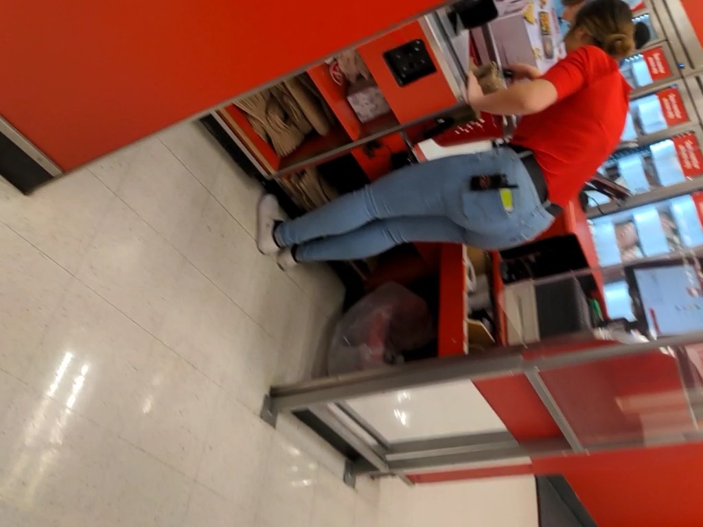 Target cashier with booty in tight jeans - Tight Jeans - Forum
