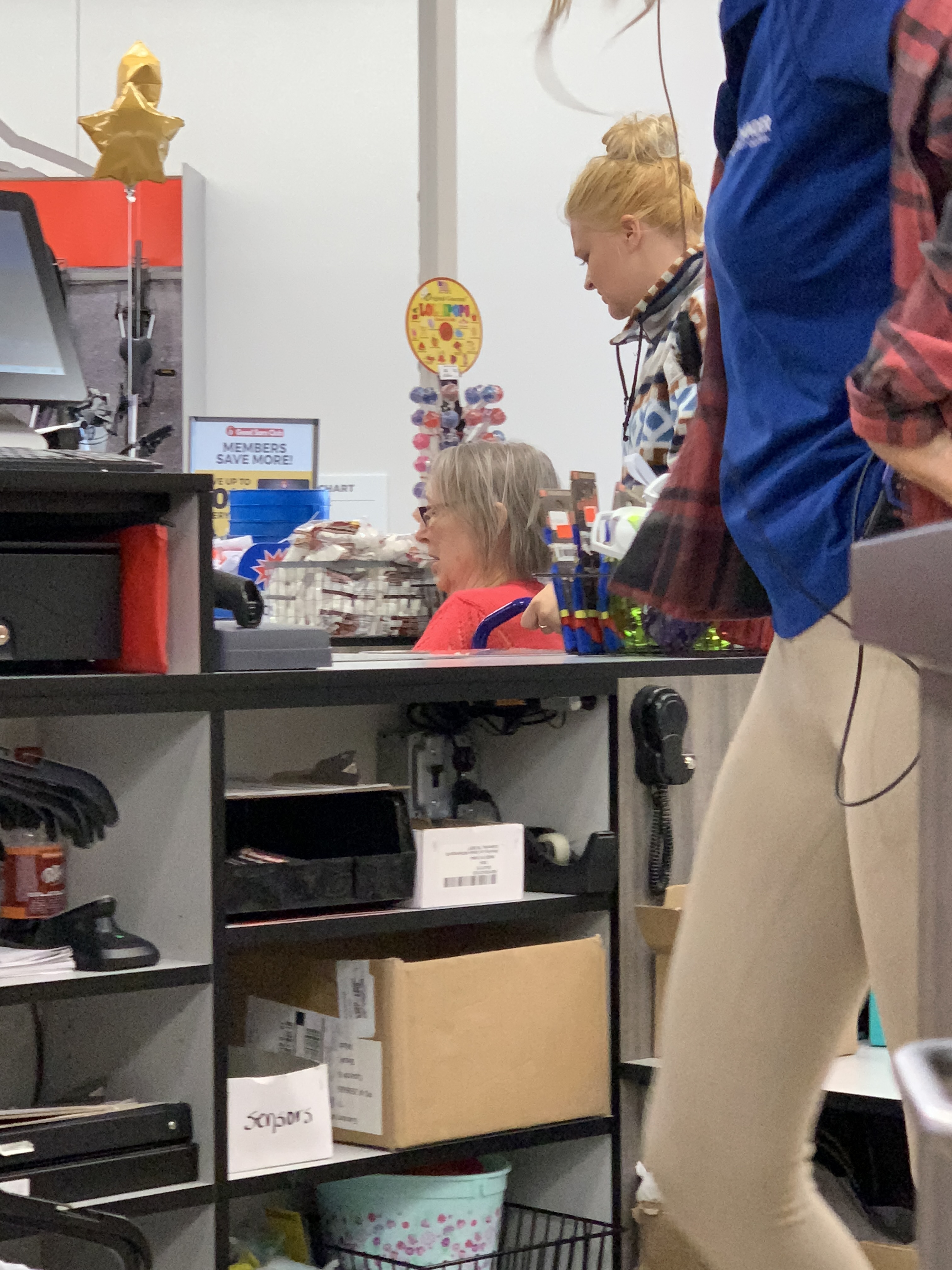 She puts the mountain in gander mountain. Tan jeggings - Spandex ...