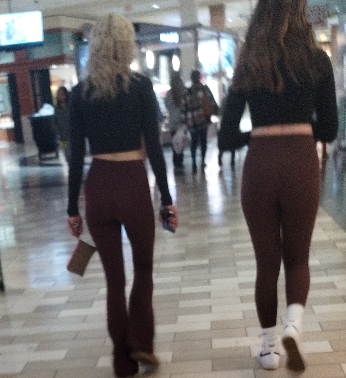 Two sets of "twofers"( two girls together, matching) - Spandex ...