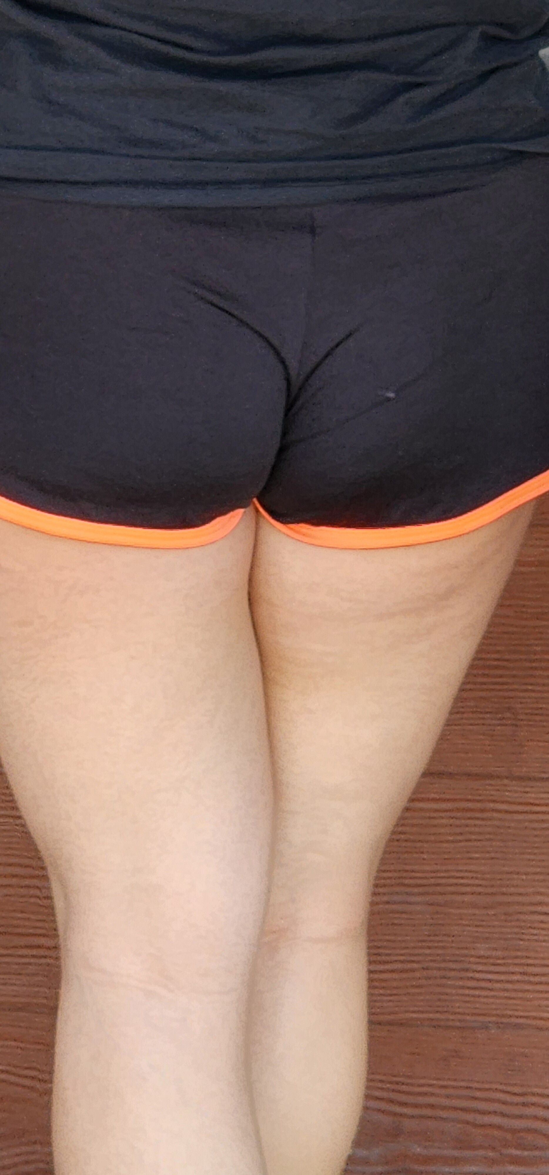 Amazing Ass In Black Shorts Deep In Her Ass Spandex Leggings Yoga Pants Forum