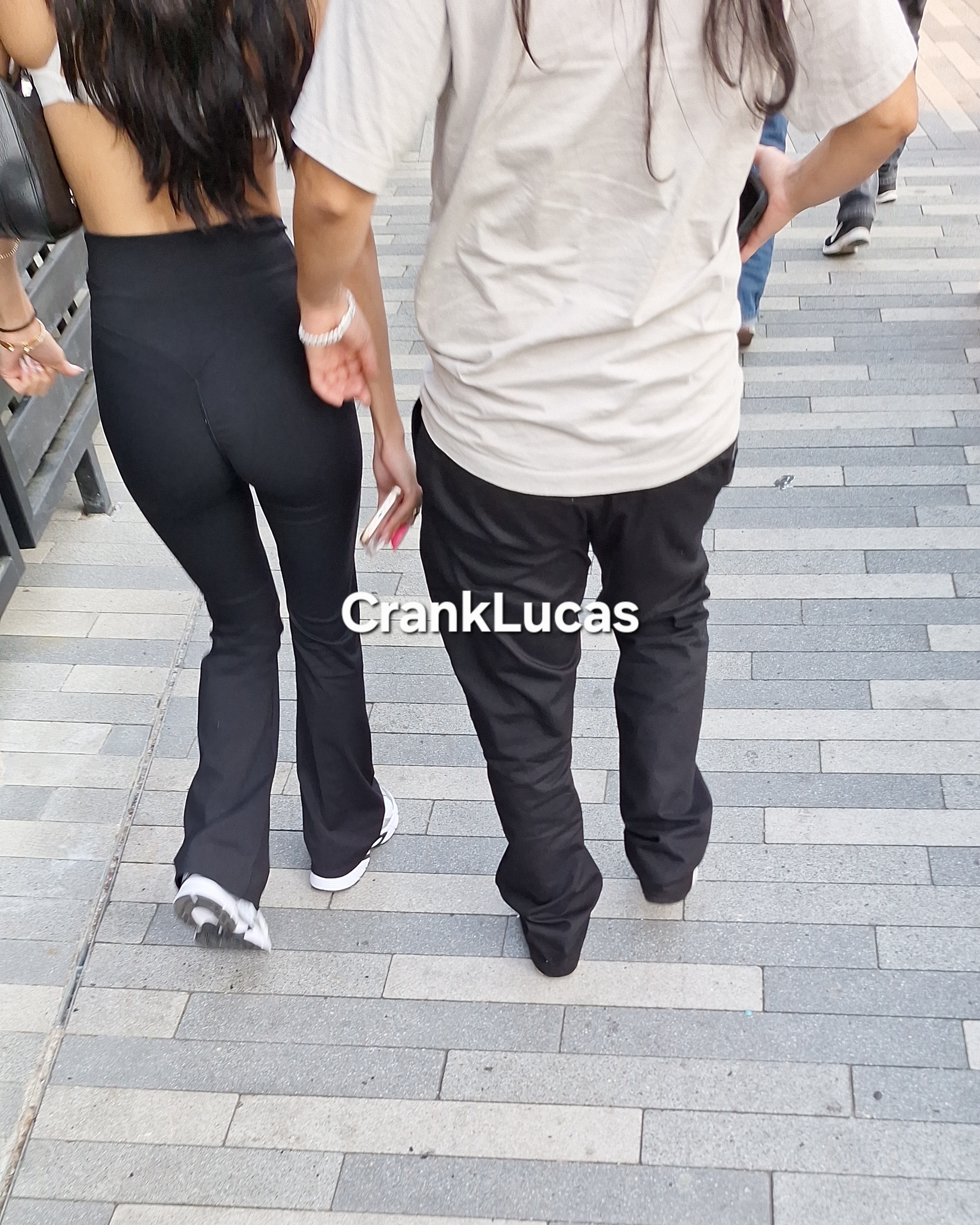 (oc) Skinny latina in tight black leggings vtl thigh gap - Spandex ...