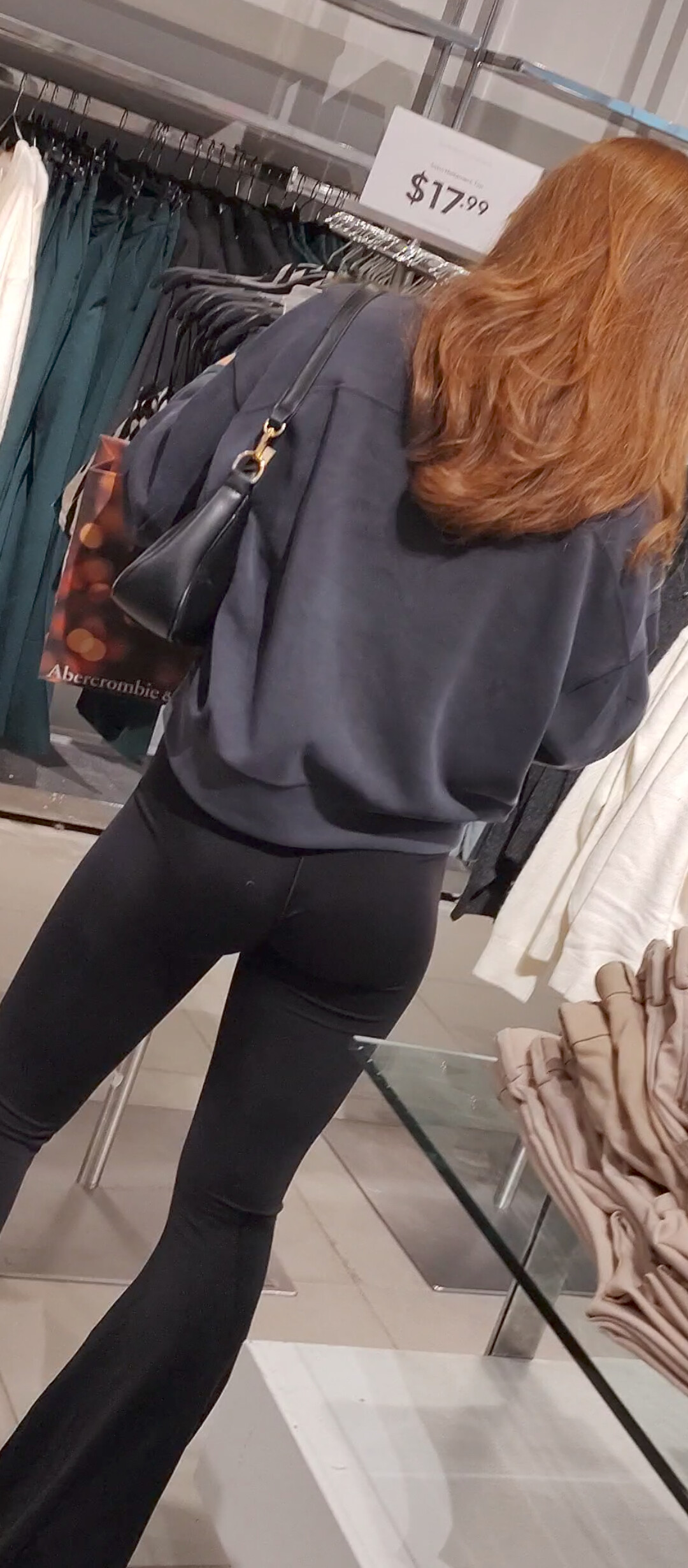 Redhead With Great Thigh Gap Spandex Leggings And Yoga Pants Forum