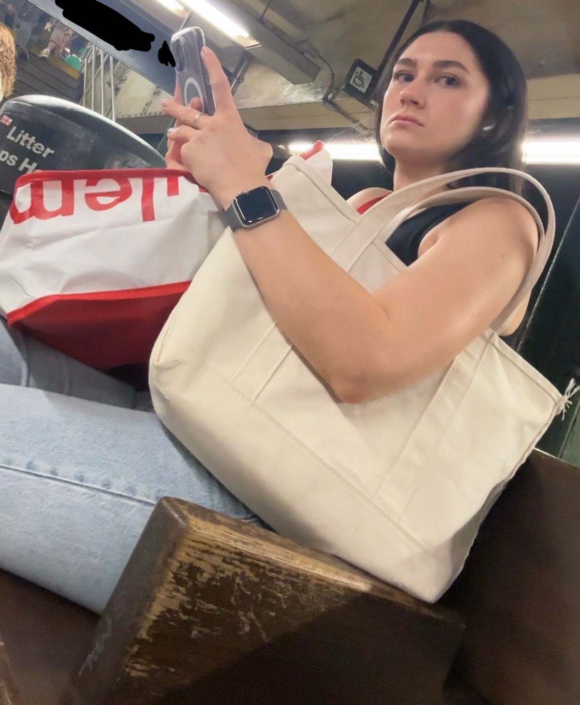 Thick college girl cheeked up (OC) - Tight Jeans - Forum