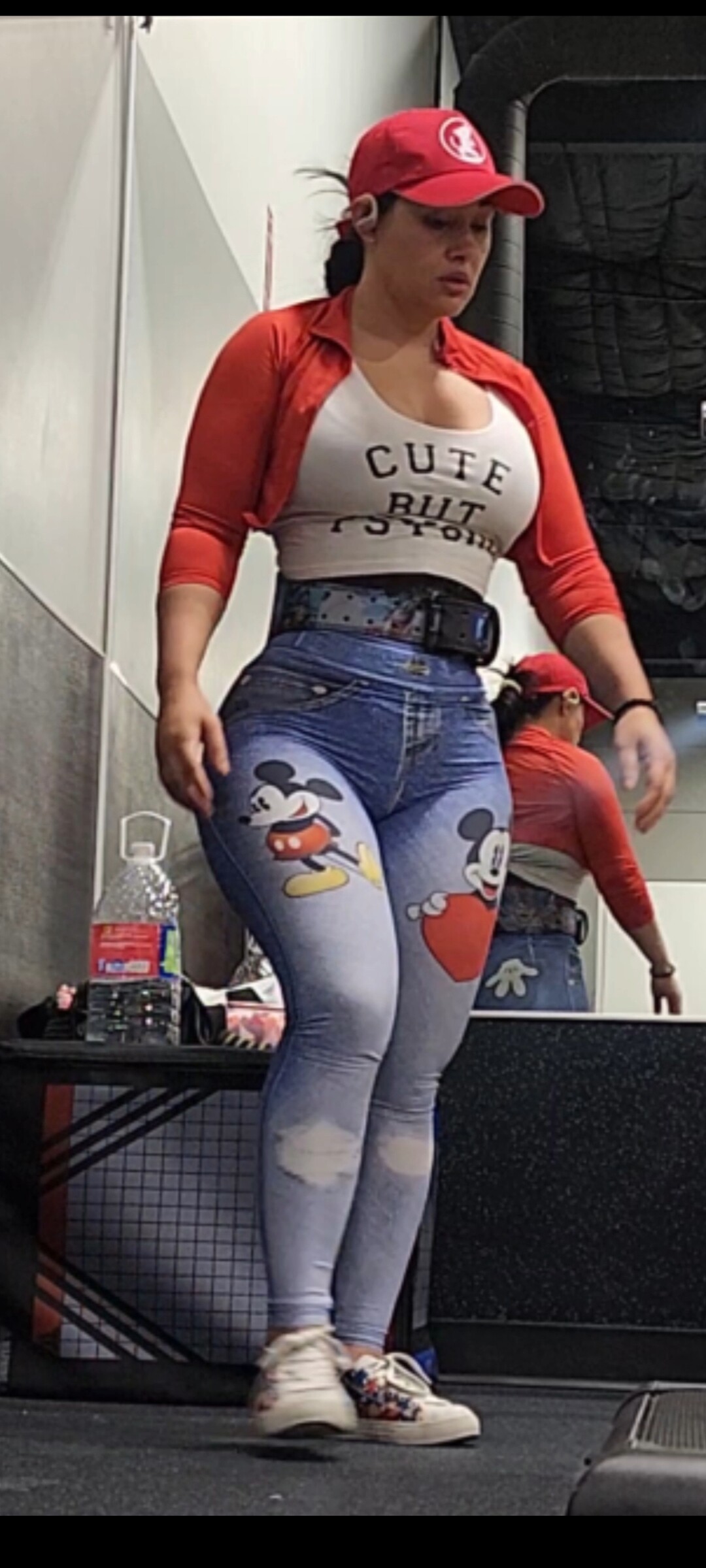 BBL big Mickey mouse at gym (non.oc) - Spandex, Leggings & Yoga Pants ...
