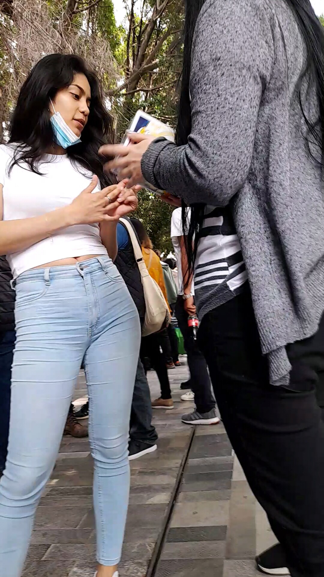 Hot latina with five different outfits - Spandex, Leggings & Yoga Pants ...