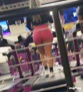 Blonde Latina jogging in pink booty shorts - Spandex, Leggings & Yoga Pants - Forum