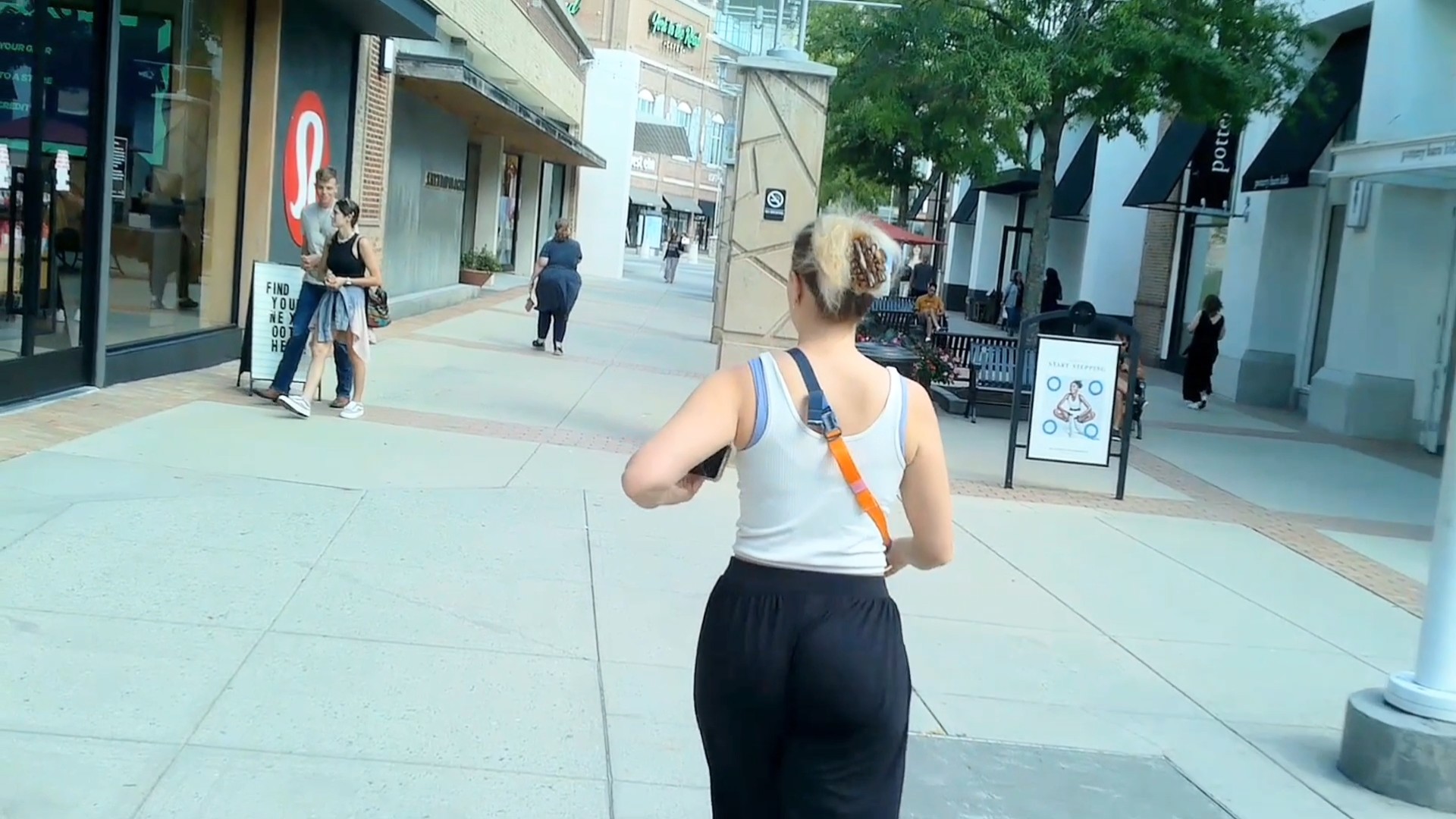 GODDESS JIGGLY BOOTY - In Super Thin See Thru Lose Joggers! - Full 4k ...