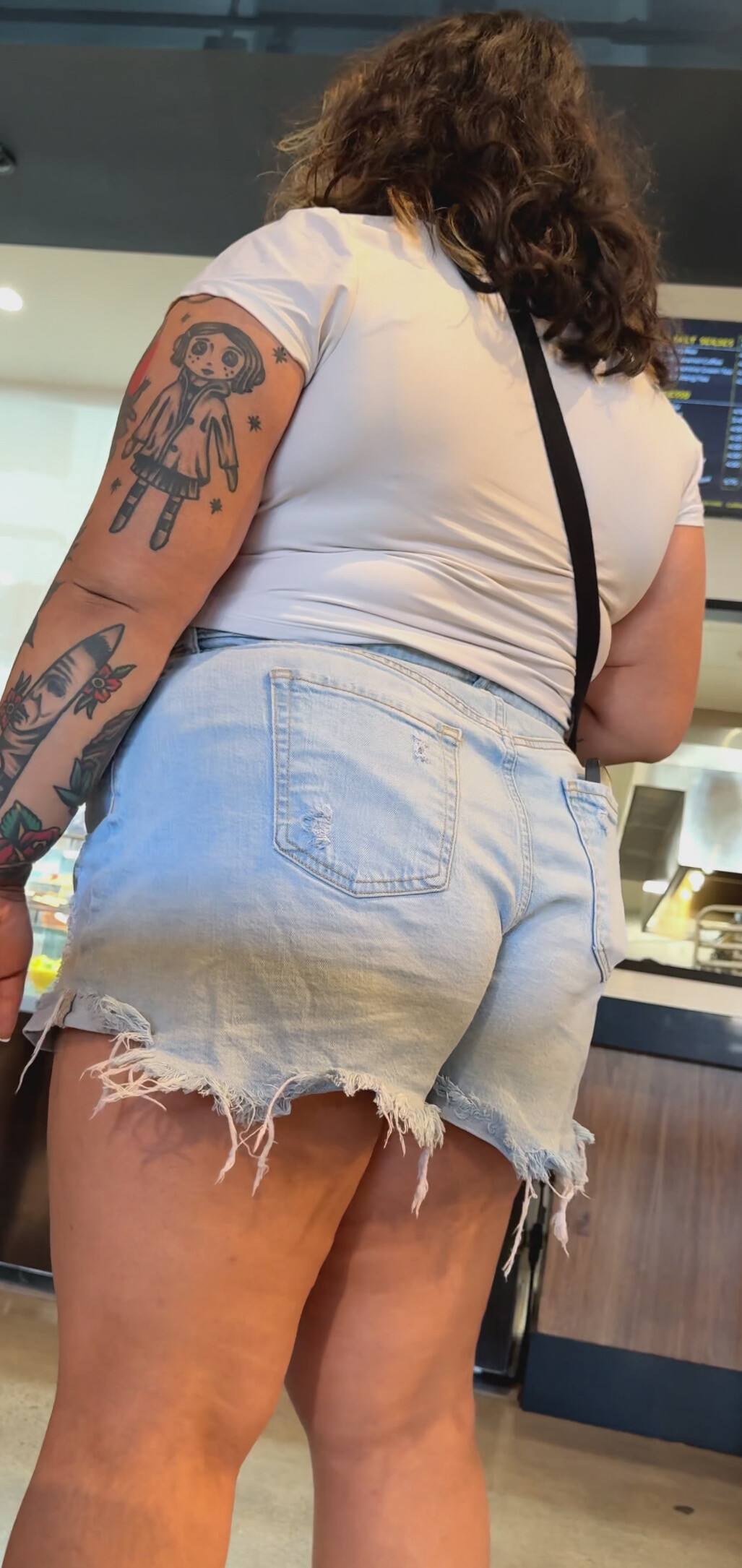 Two thick Latina BBW cuties at the bakery (OC) - Short Shorts & Volleyball - Forum