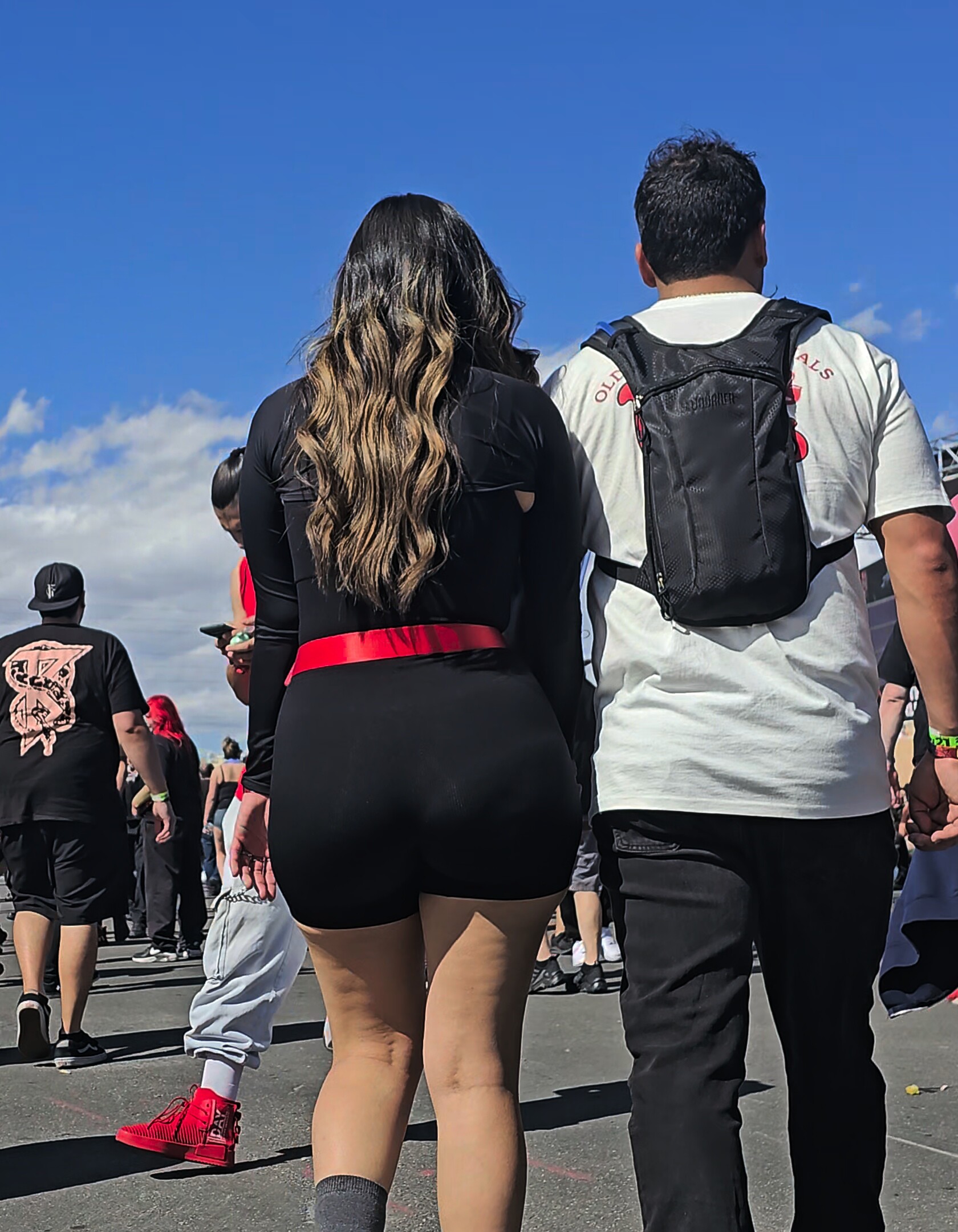 Various booties at Metal Festival [Oc] - Spandex, Leggings & Yoga Pants ...