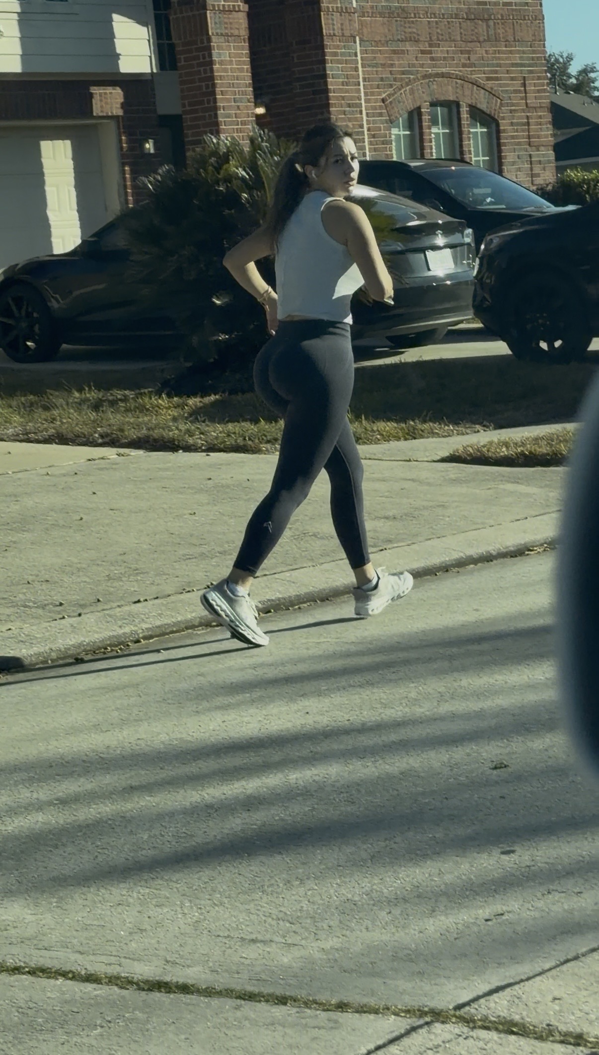 Amazing jiggly BBL latina jogging (caught)😂 - Spandex, Leggings & Yoga ...
