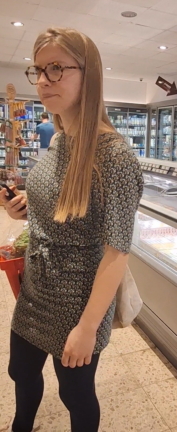 Busty Glasses Girl Smiles Upon Seeing The Camera Boobs Forum