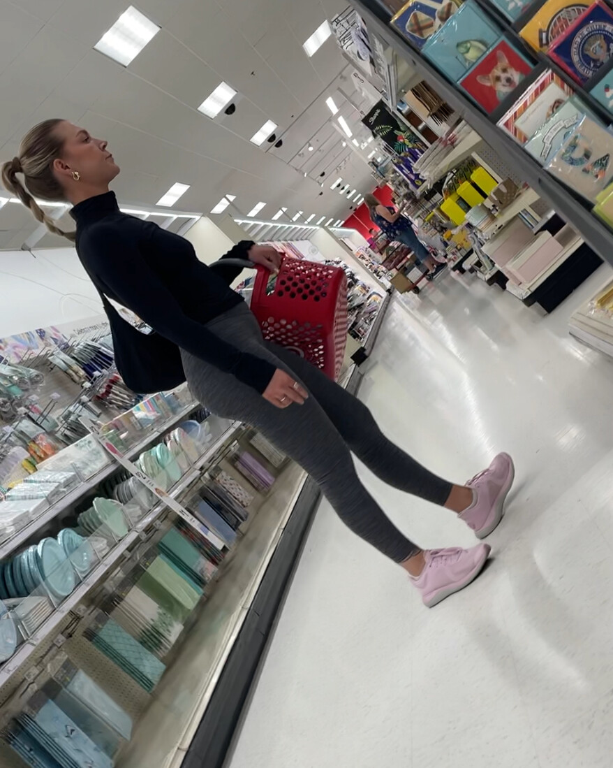 Blonde baddie at target ! Tight leggings - Spandex, Leggings & Yoga ...