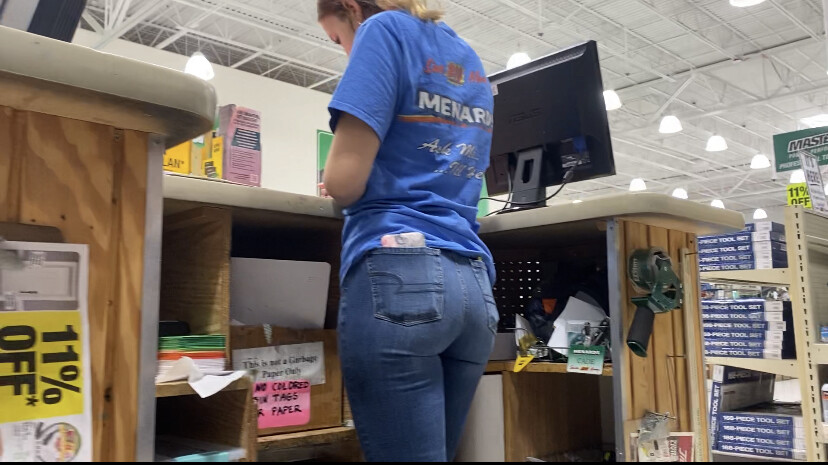 Tight Blonde Menards Booty - Tight Jeans - Forum