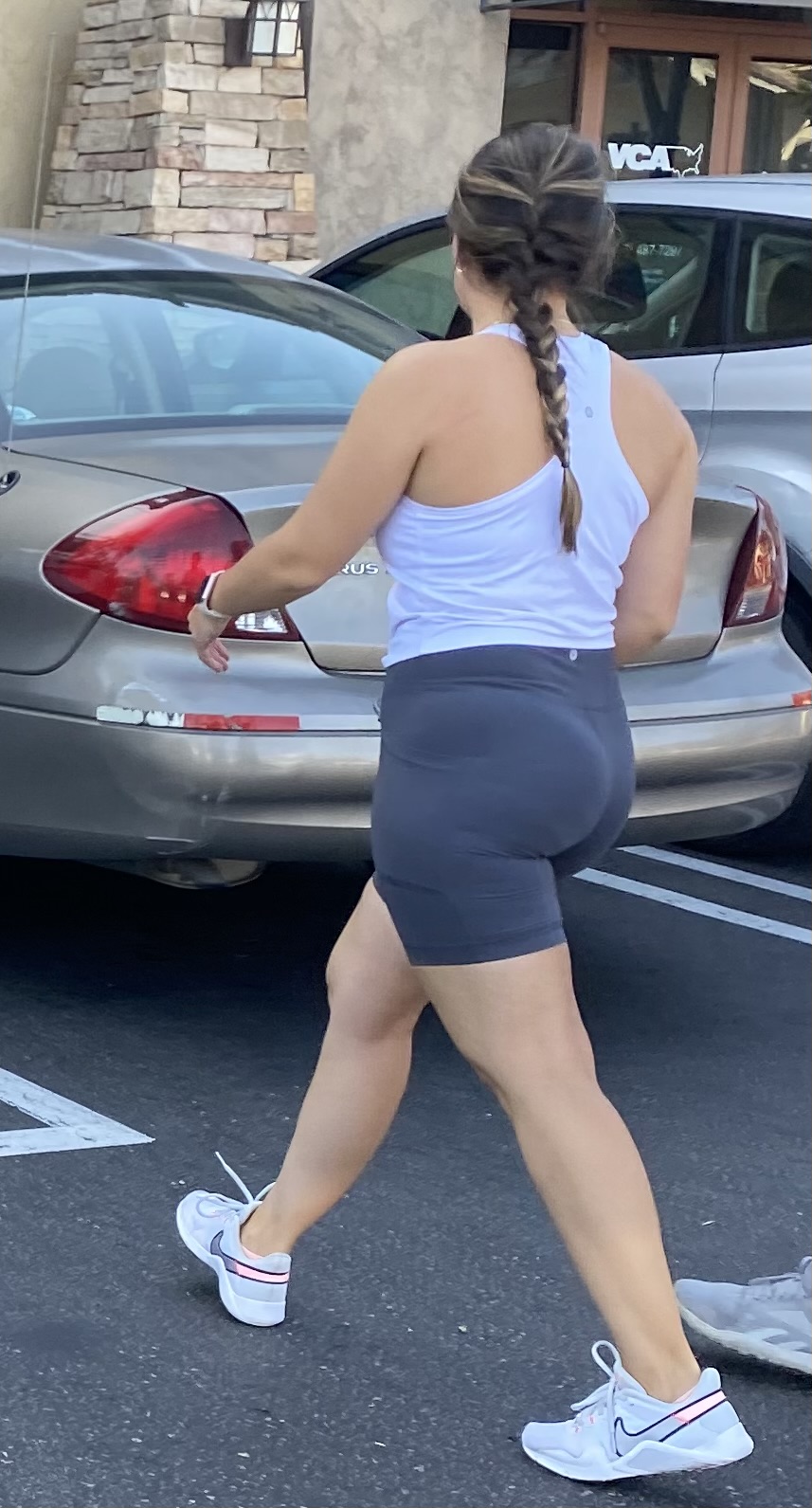 Absolute PAWG college chick in biker shorts - Spandex, Leggings & Yoga Pants - Forum