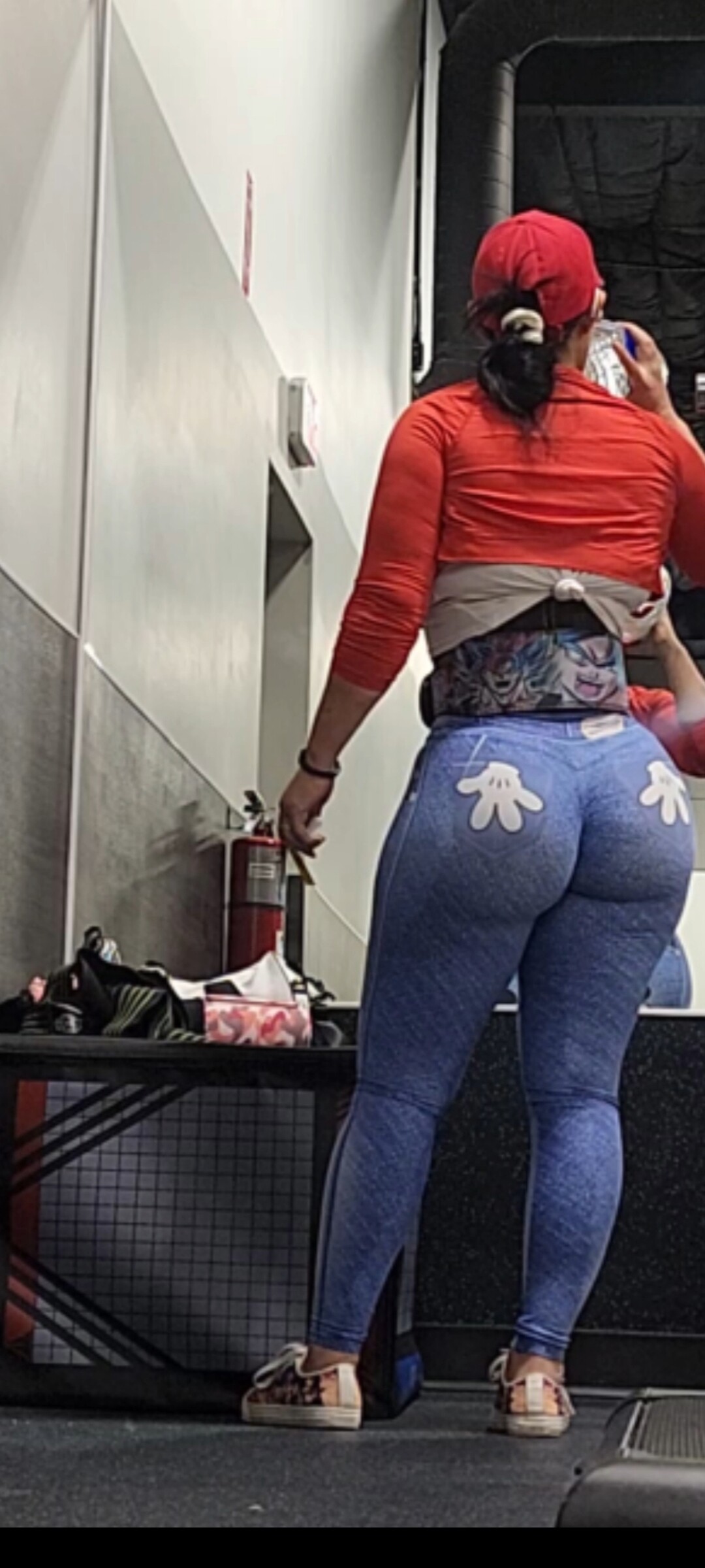 BBL big Mickey mouse at gym (non.oc) - Spandex, Leggings & Yoga Pants ...